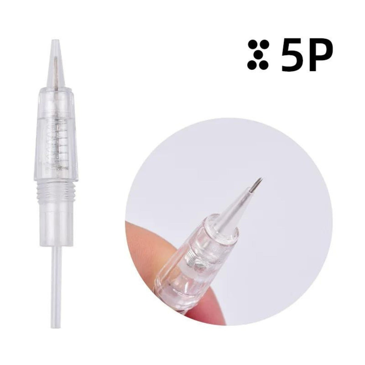 AGUJA O CARTUCHO TIPO TORNILLO PARA DERMOGRAFO MICROBLADING TATUAJE ...