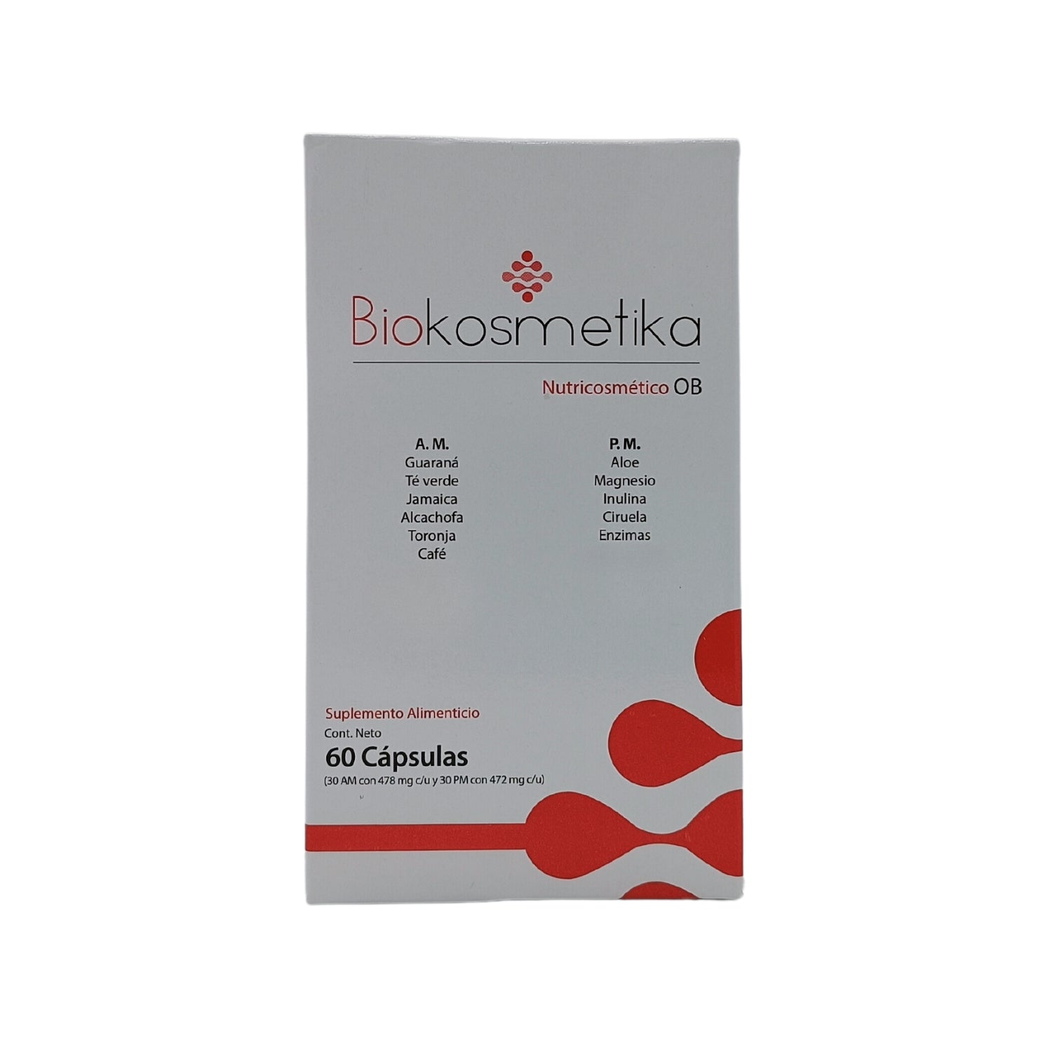 BIOKOSMETIKA OB 60 CAPSULAS – IEF-CLINIC LABORATORIOS