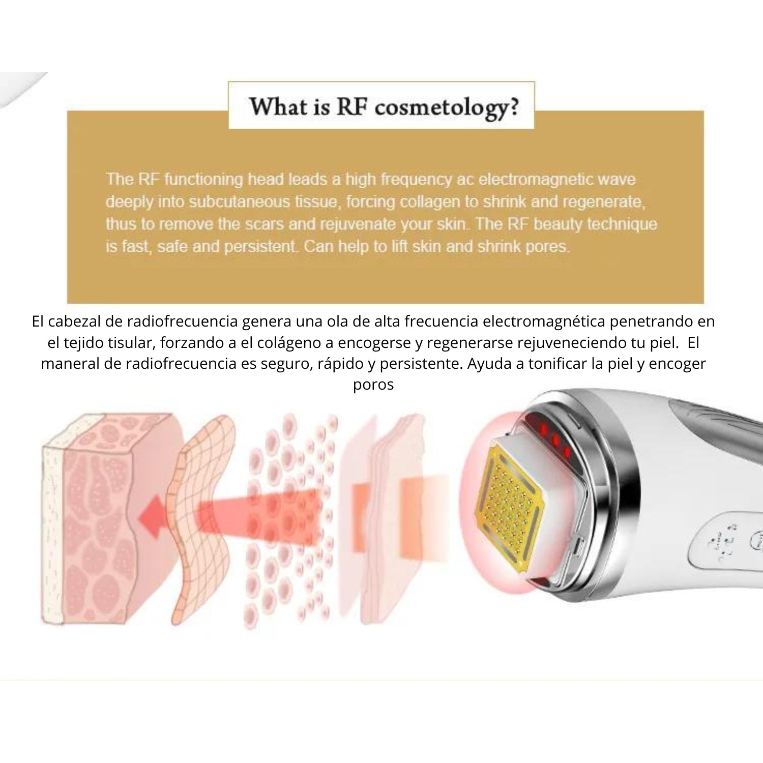 EQUIPO RADIOFRECUENCIA FRACCIONADA PORTATIL – IEF-CLINIC LABORATORIOS