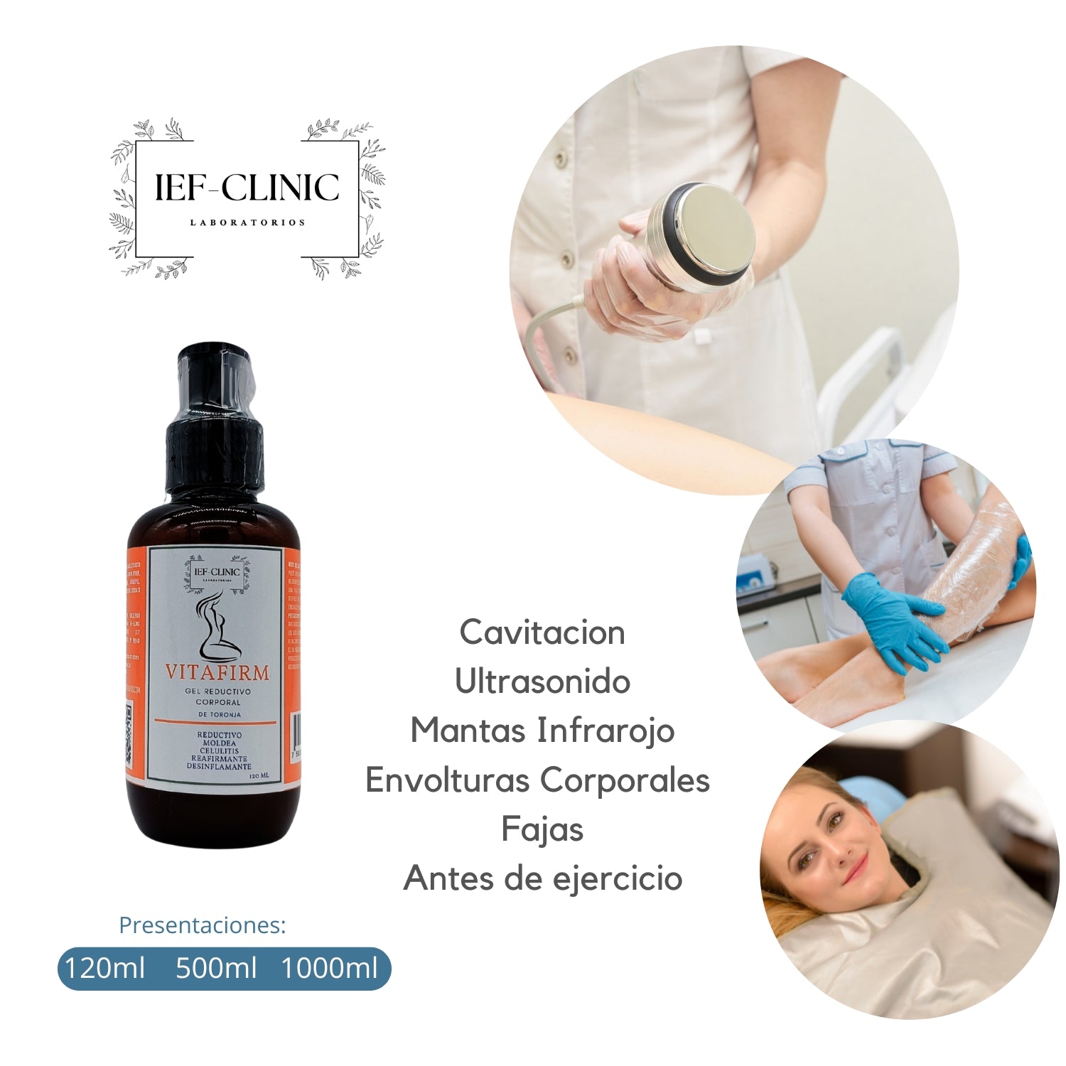 GEL REDUCTIVO DE TORONJA - VITAFIRM CELULITIS REAFIRMANTE – IEF-CLINIC ...