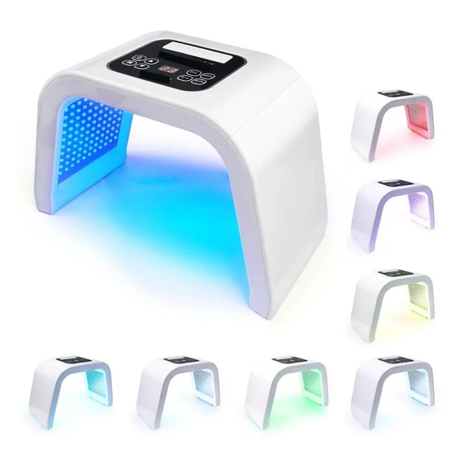 LAMPARA FOTOTERAPIA TIPO DOMO 7 COLORES – IEF-CLINIC LABORATORIOS