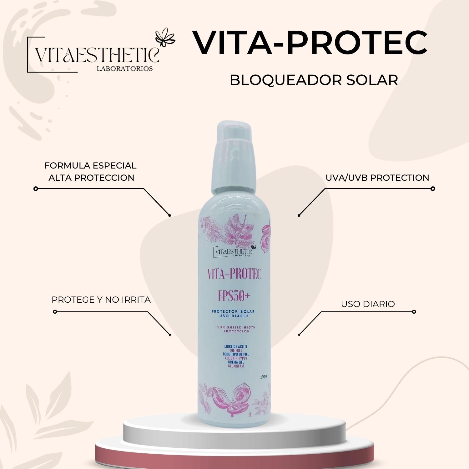 VITA- PROTEC PROTECTOR SOLAR FPS50+